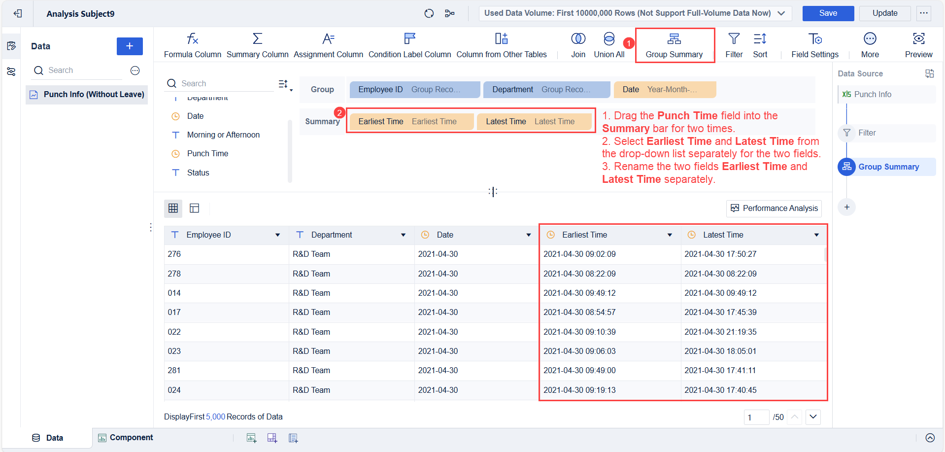 Data Processing and Analysis- FineBI Help Document