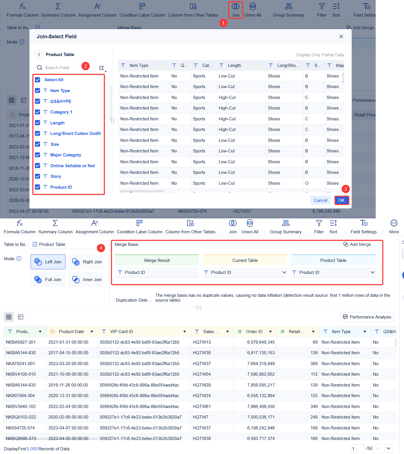 Data Processing- FineBI Help Document