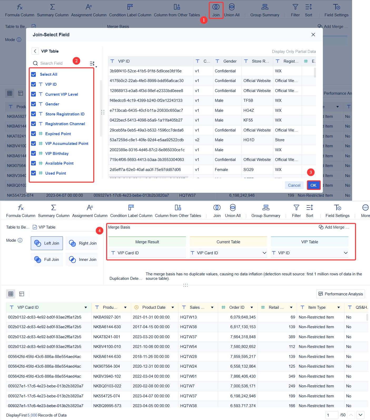 Data Processing- FineBI Help Document