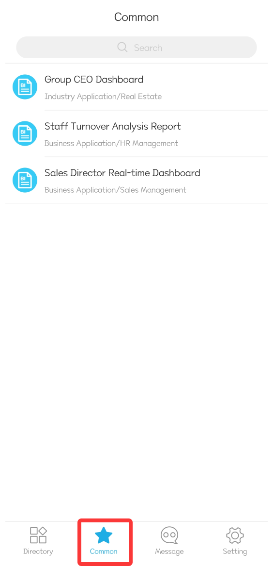 [General] Common- FineBI Help Document