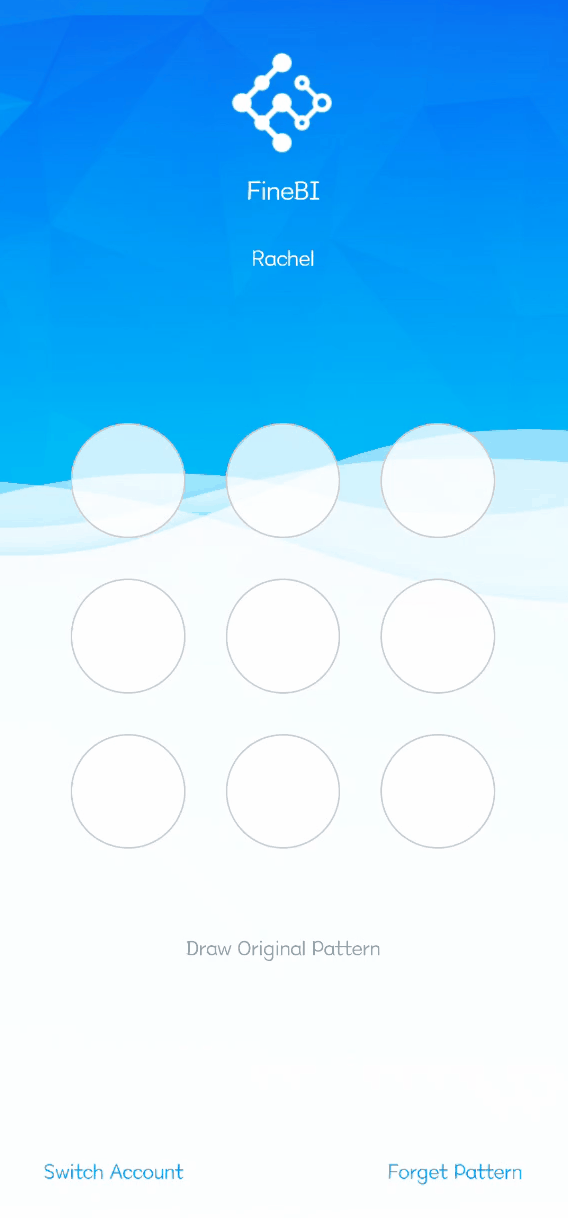[App] Gesture Password- FineBI Help Document