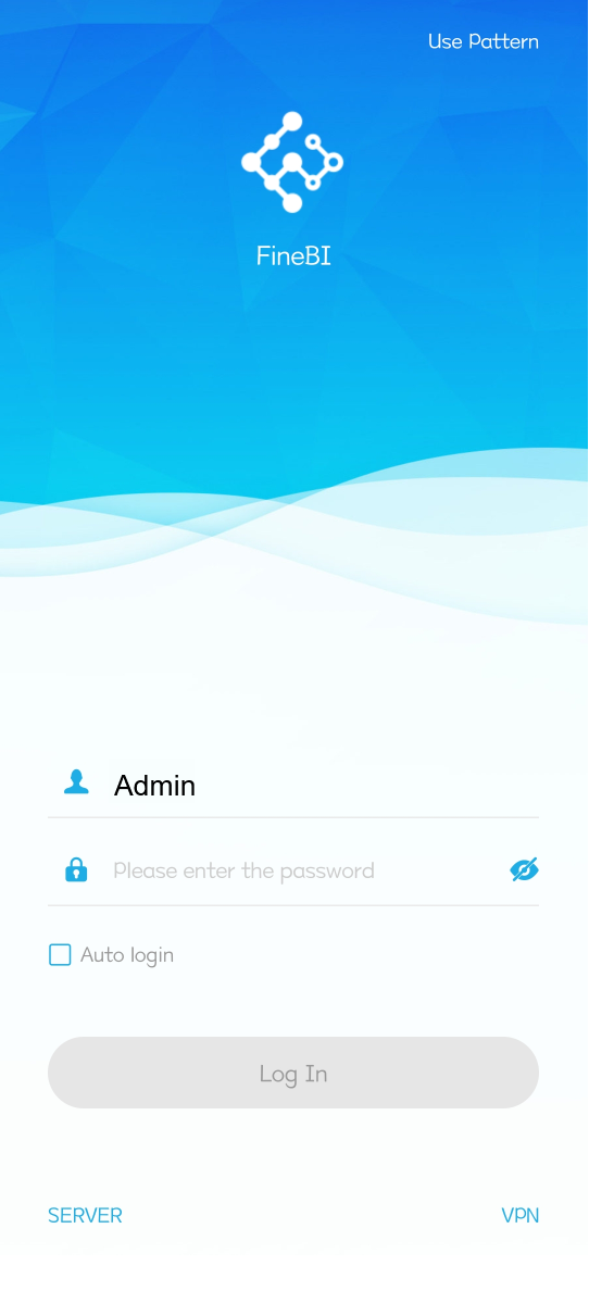 [App] Gesture Password- FineBI Help Document