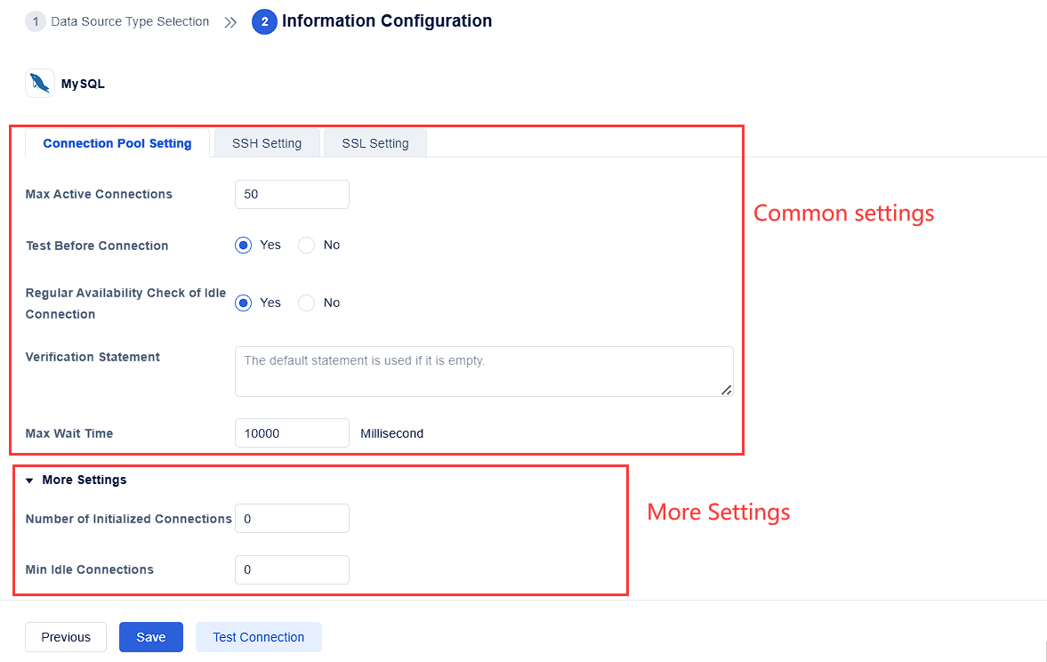 Entry-Level Data Connection Configuration- FineBI Help Document