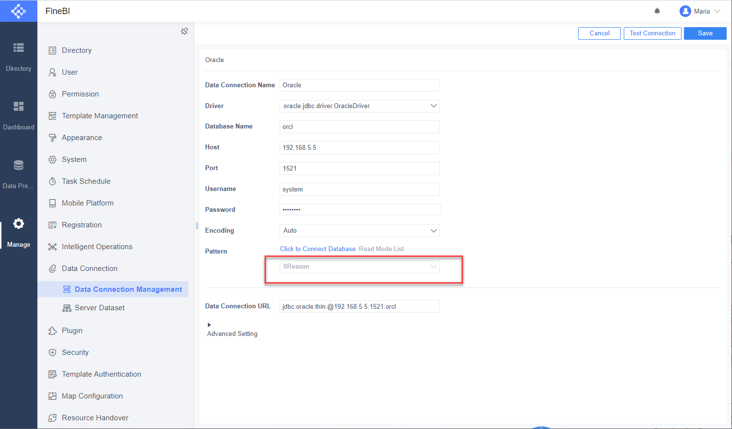 Configure data connection- FineBI Help Document FineBI Document