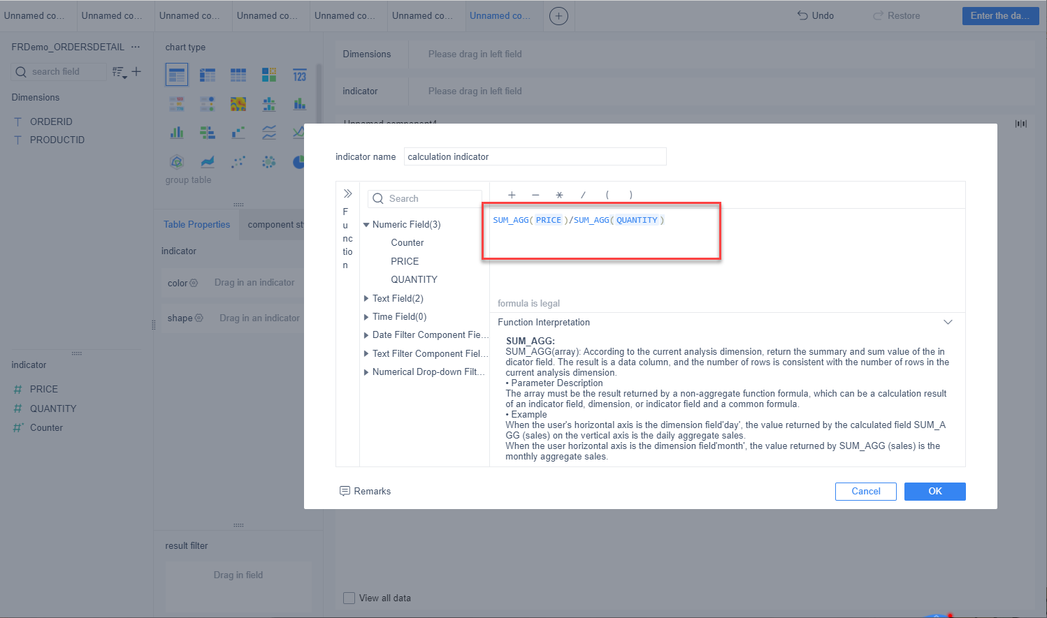 Function calculation format- FineBI Help Document FineBI Document