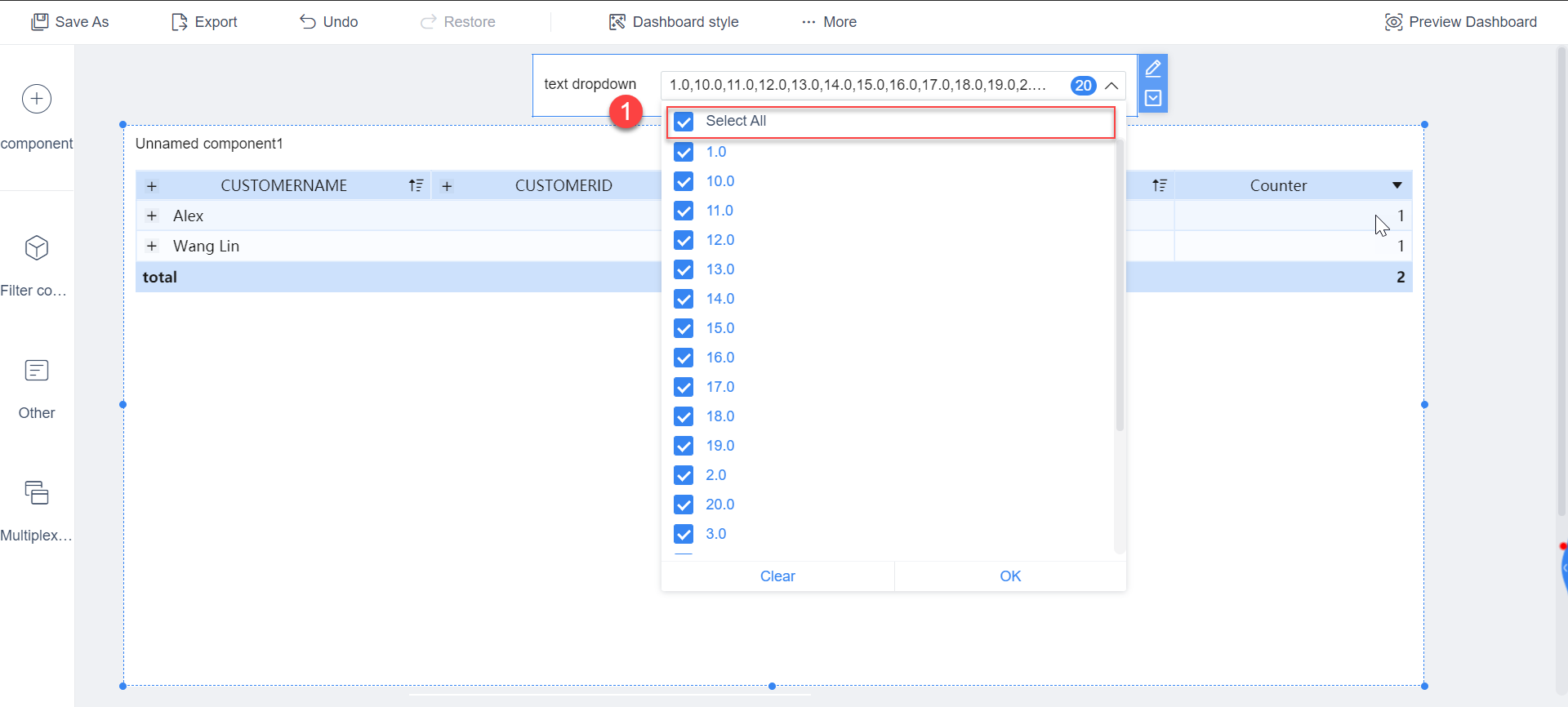 [Direct] Text component binding parameters- FineBI Help Document FineBI Document