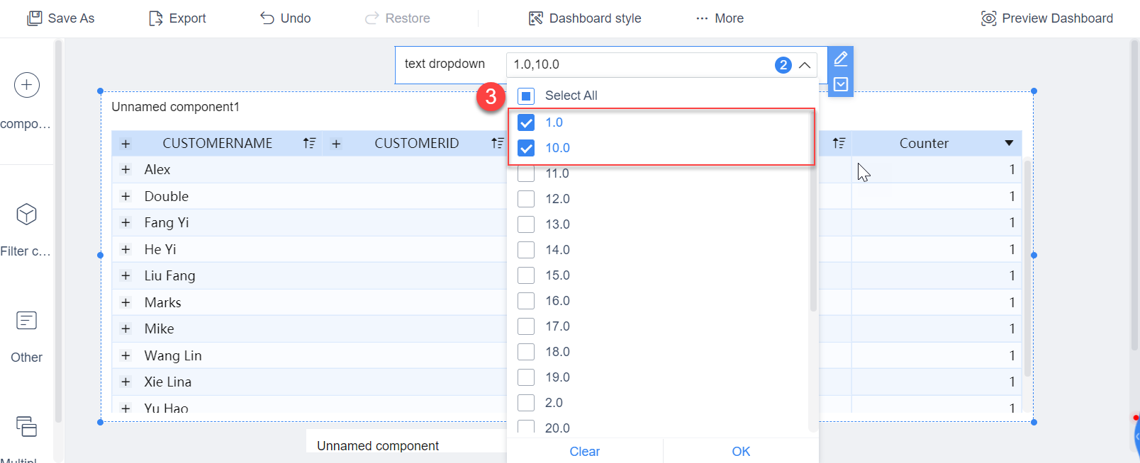 [Direct] Text component binding parameters- FineBI Help Document FineBI Document