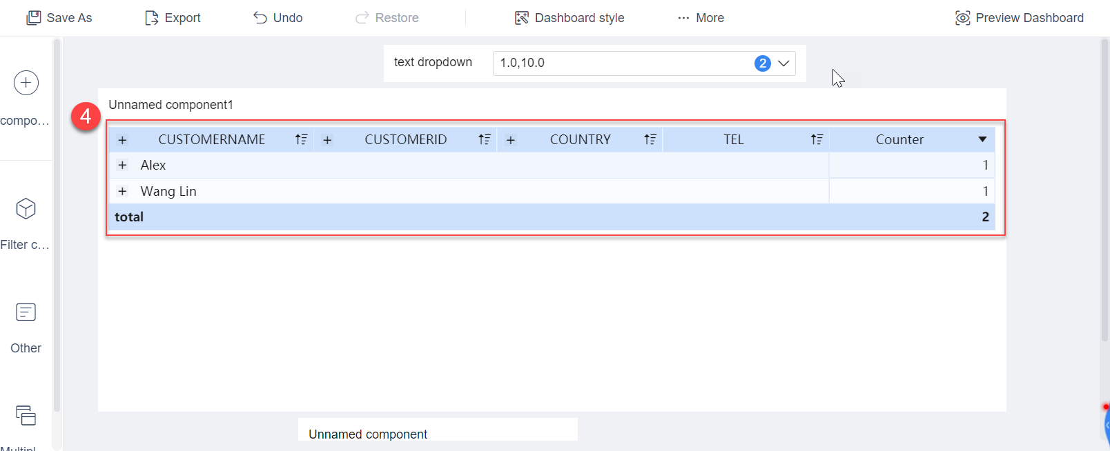 [Direct] Text component binding parameters- FineBI Help Document FineBI Document