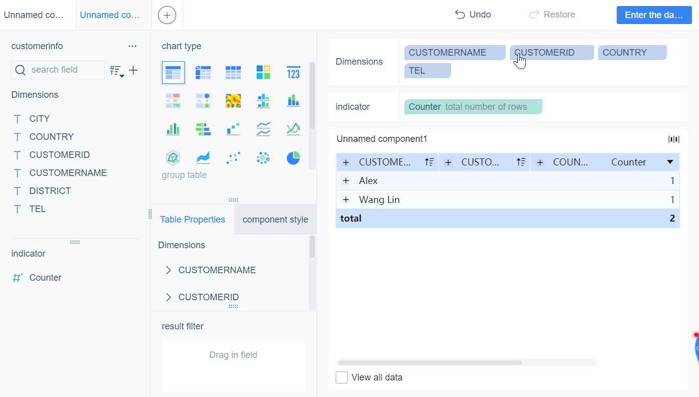 [Direct] Text component binding parameters- FineBI Help Document FineBI Document