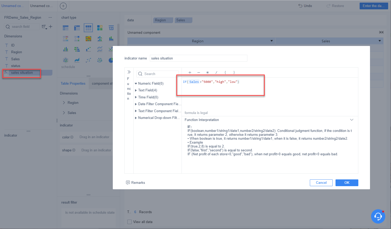 Add calculation indicator- FineBI Help Document FineBI Document