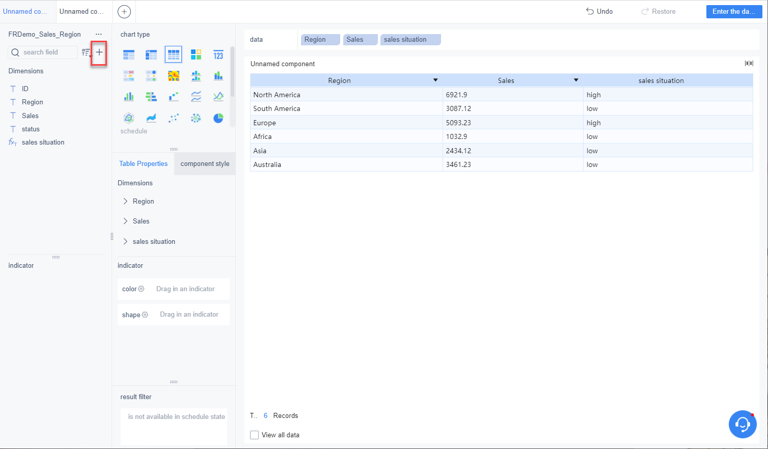 Add calculation indicator- FineBI Help Document FineBI Document
