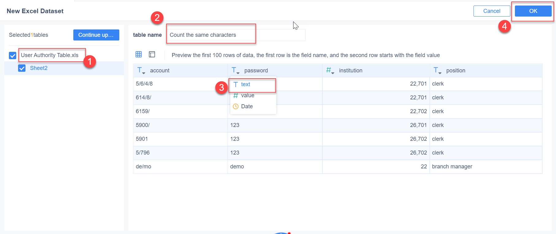 Counting the Number of Occurrences of a Character in a Field- FineBI ...