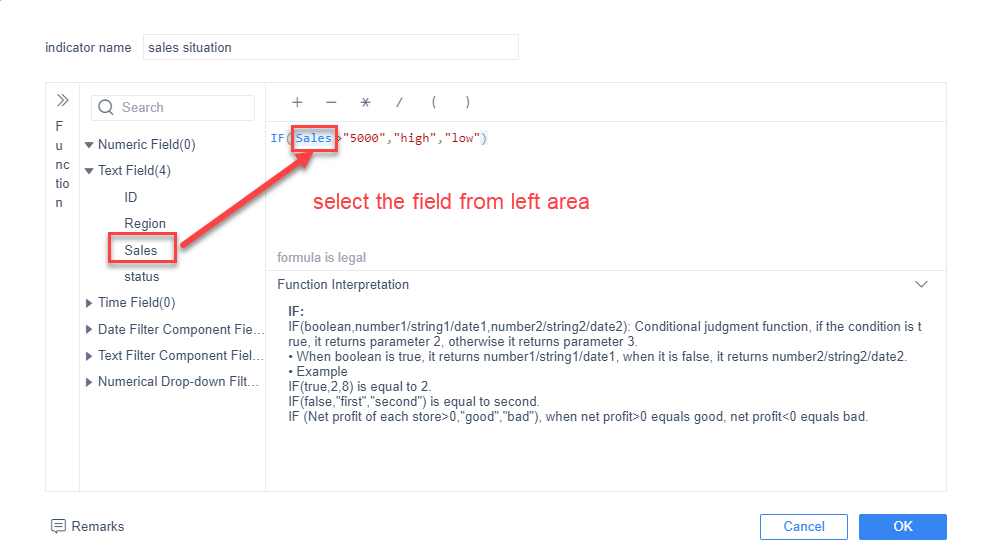 Function calculation format- FineBI Help Document FineBI Document