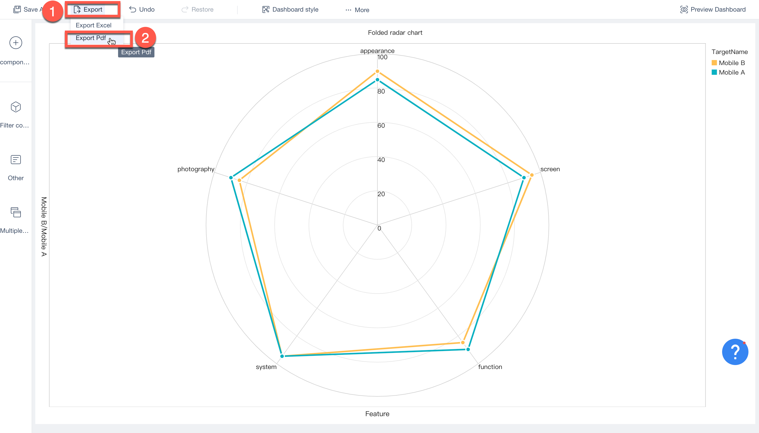 Export dashboard- FineBI Help Document FineBI Document