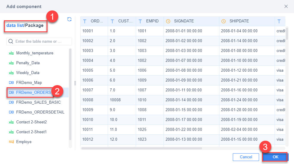 Multi-layer pie chart- FineBI Help Document FineBI Document