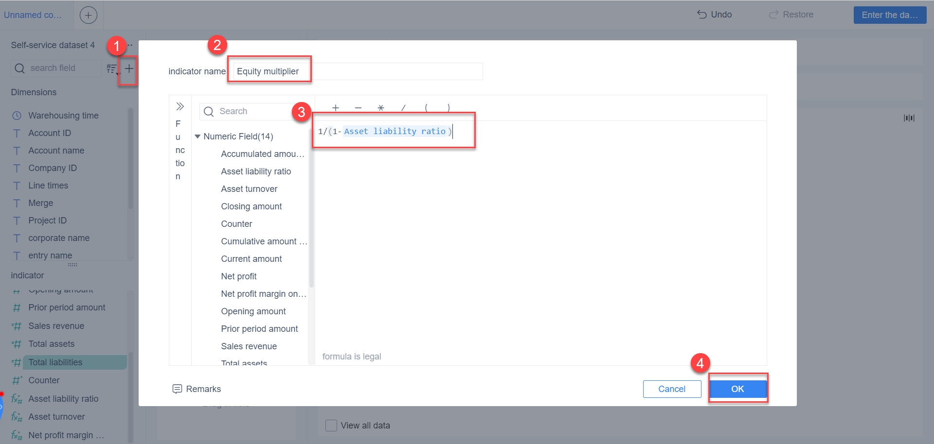 DuPont Analysis- FineBI Help Document FineBI Document