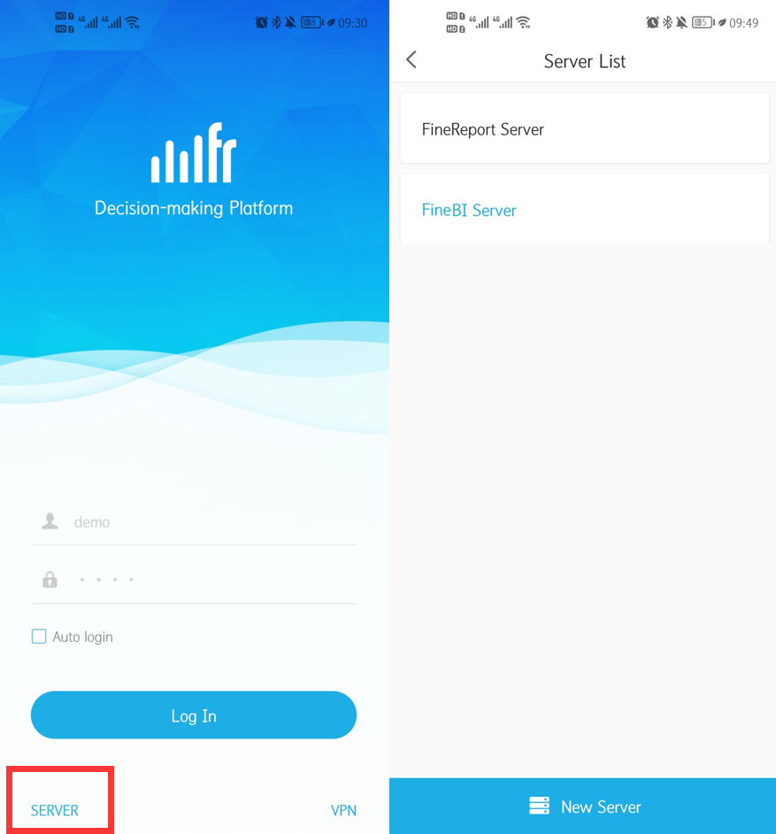App Access BI Project- FineBI Help Document FineBI Document