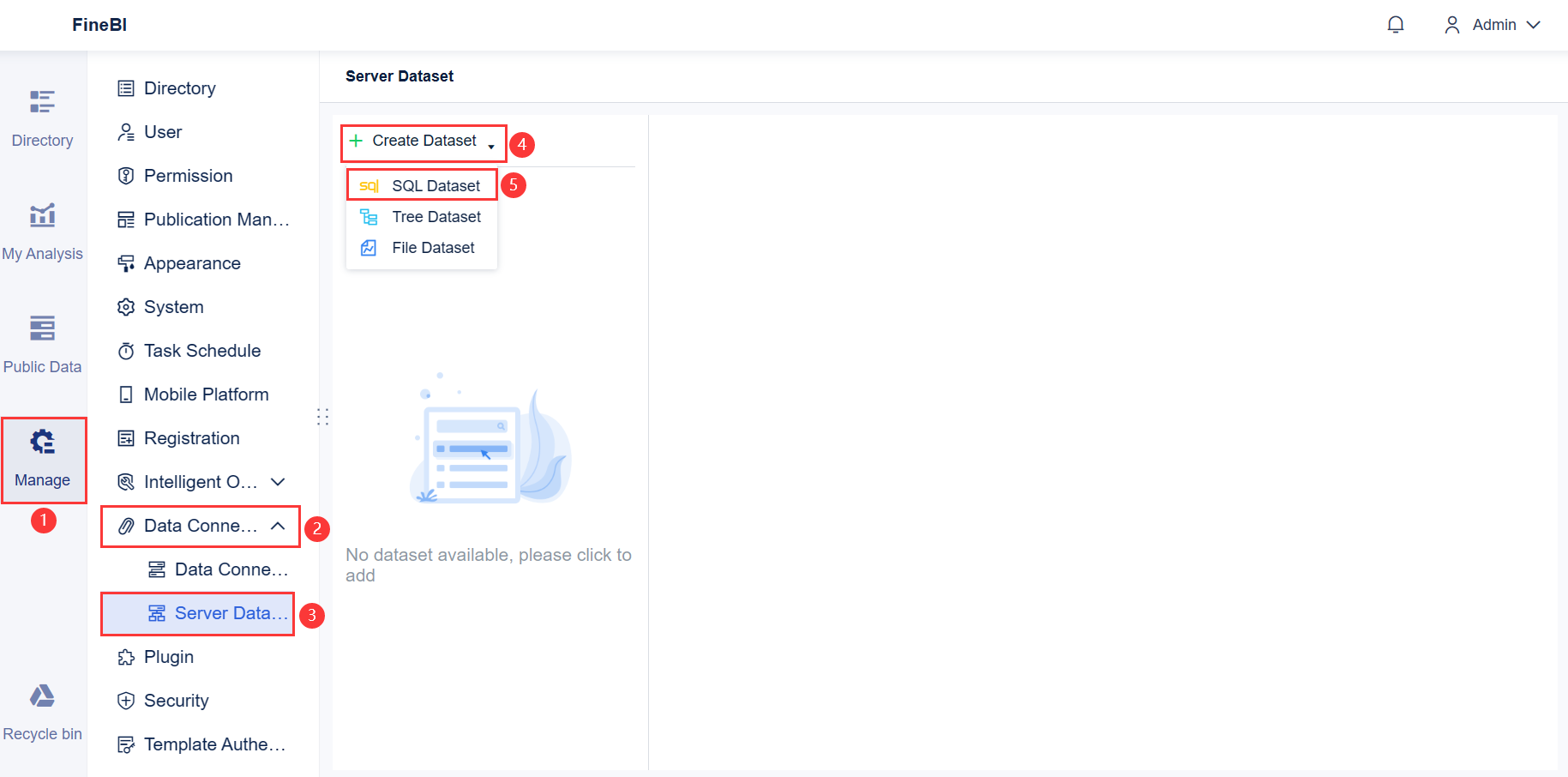 Synchronizing Users- FineBI Help Document