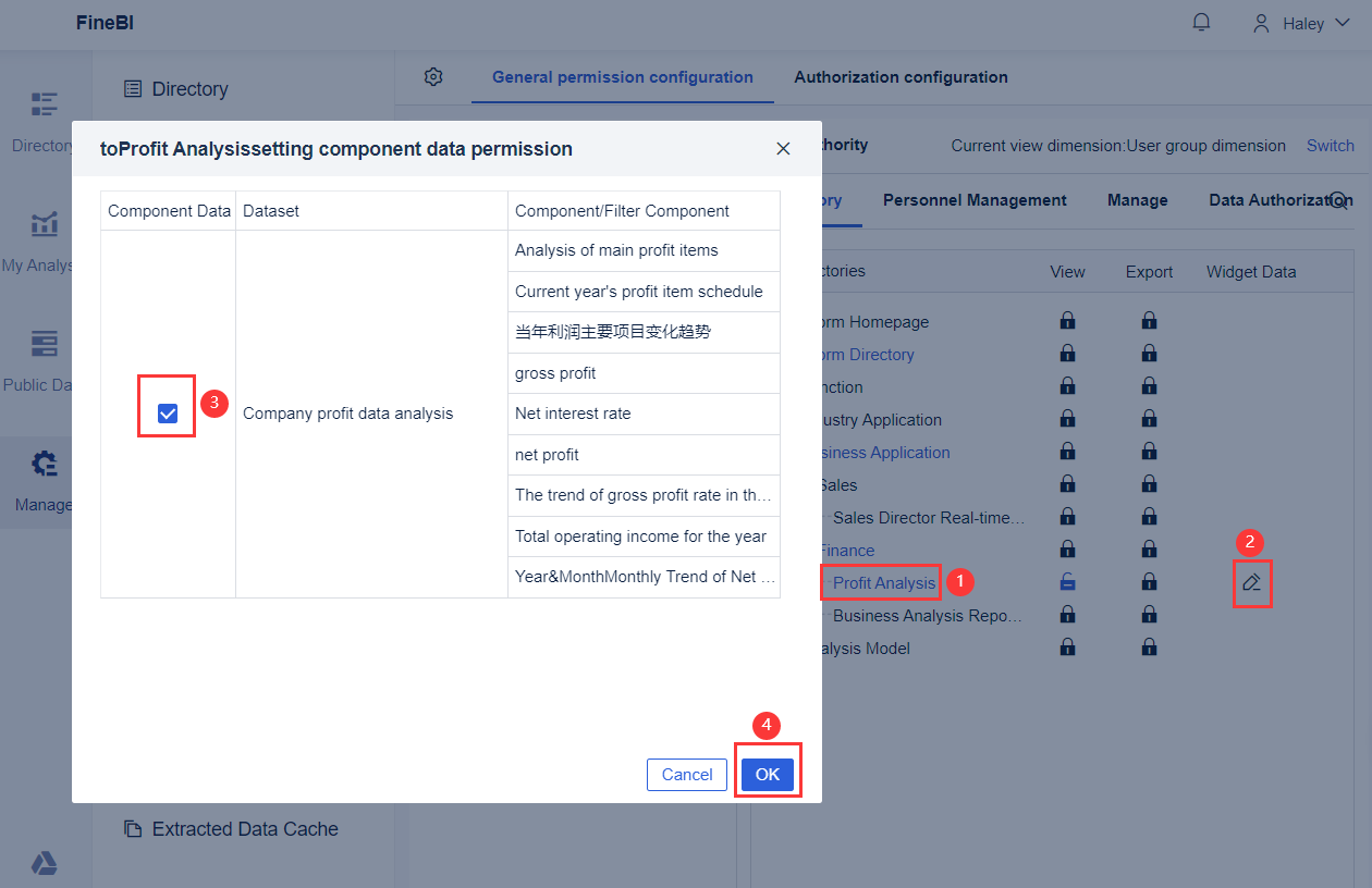 Assigning Permissions Based on Role- FineBI Help Document