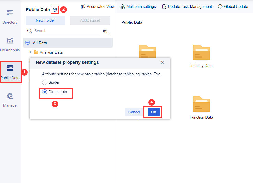Assigning Permissions Through System Parameters- FineBI Help Document