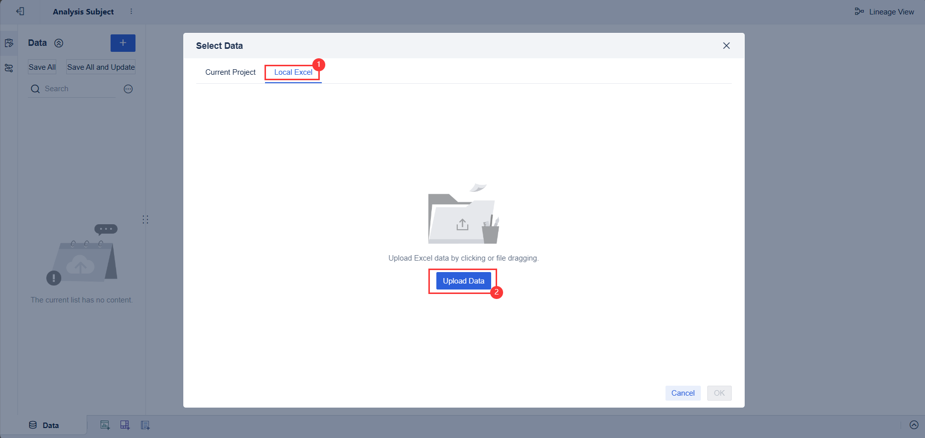 Interaction Property- FineBI Help Document 7.0