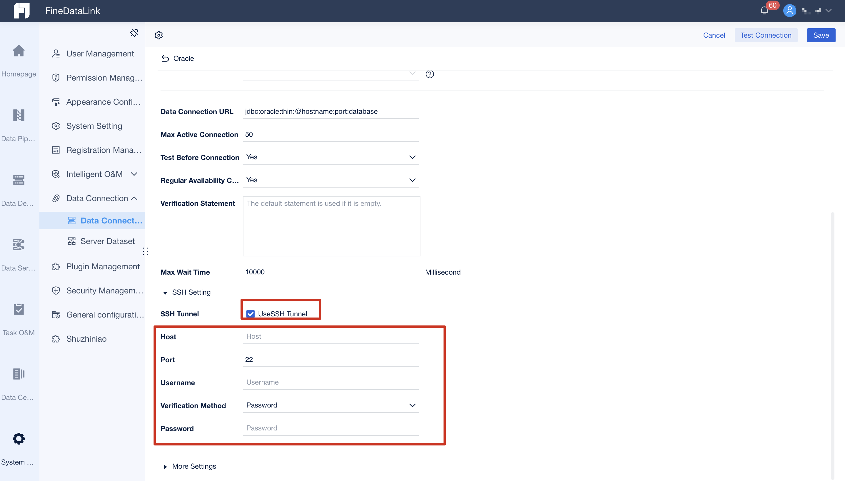 Data Source Creation and Management- FineDataLink-en帮助文档