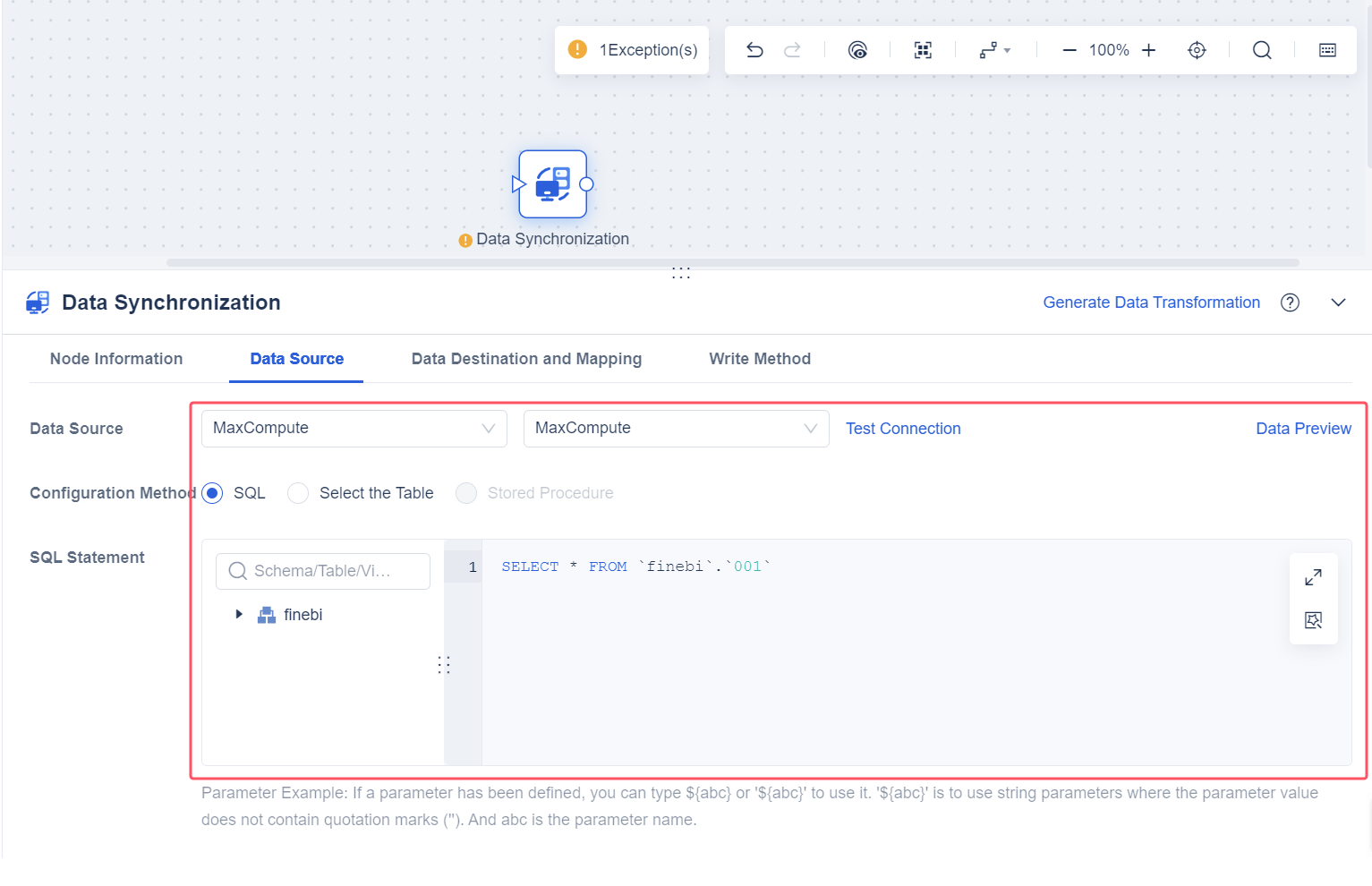 MaxCompute Instruction- FineDataLink Help Document