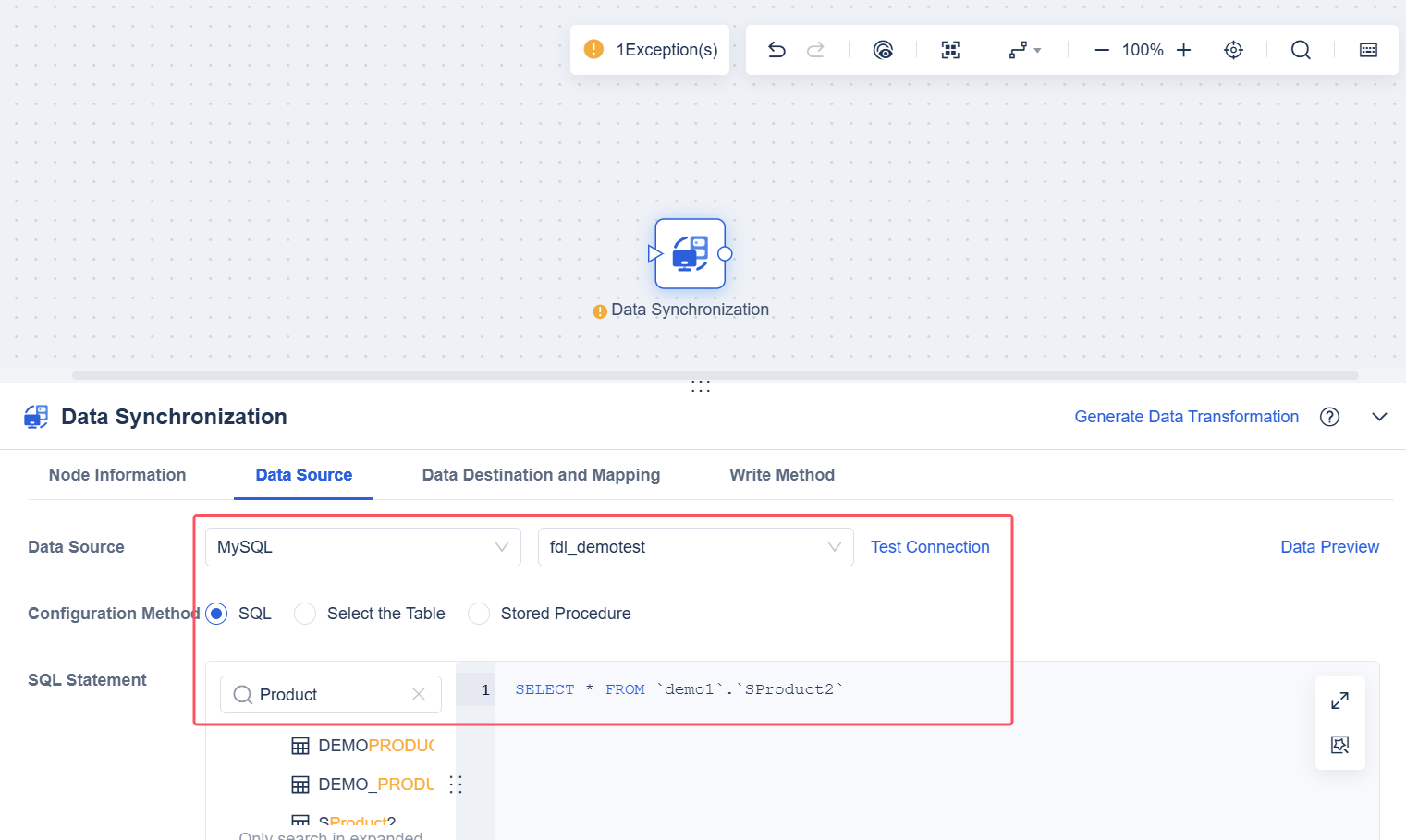 Data Synchronization - Database Table- FineDataLink Help Document
