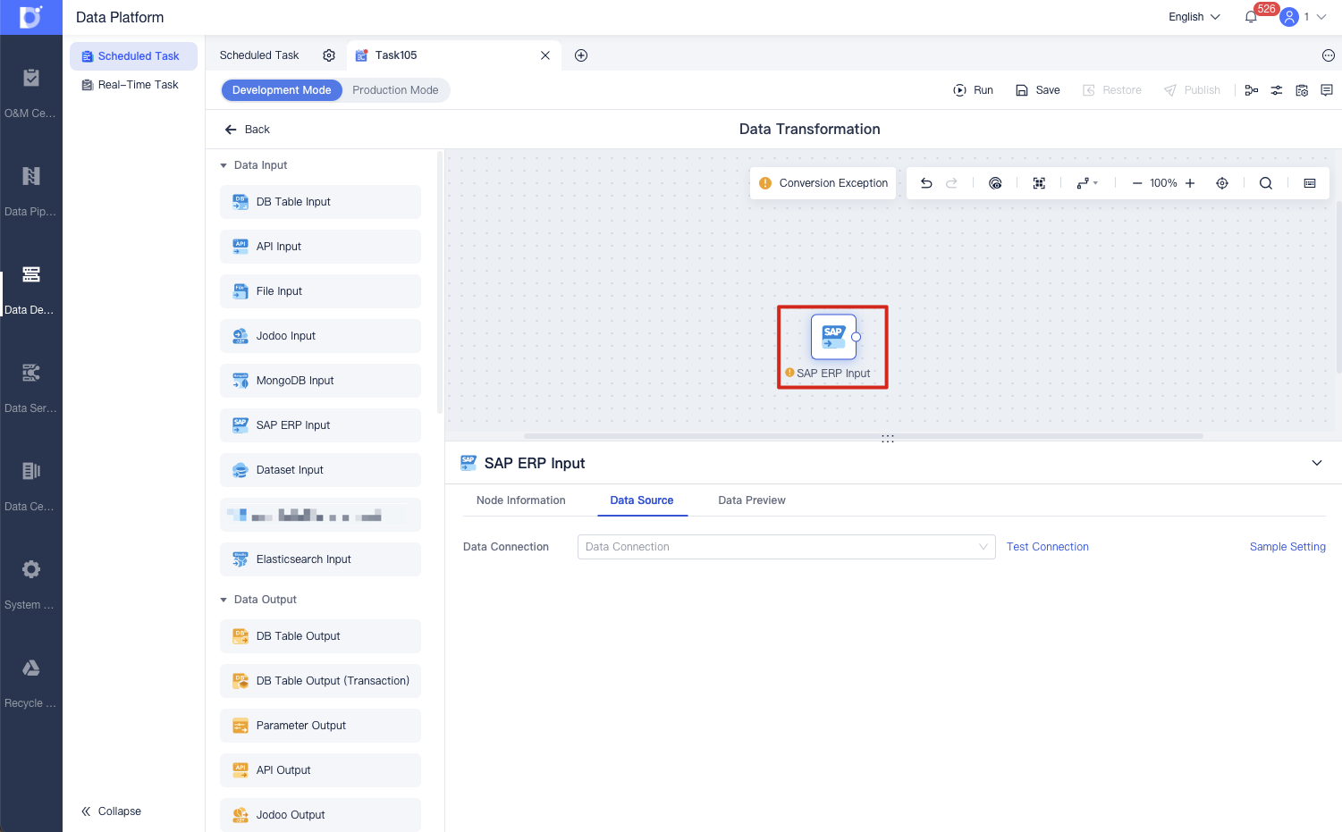 SAP Query Using Table Selection- FineDataLink Help Document