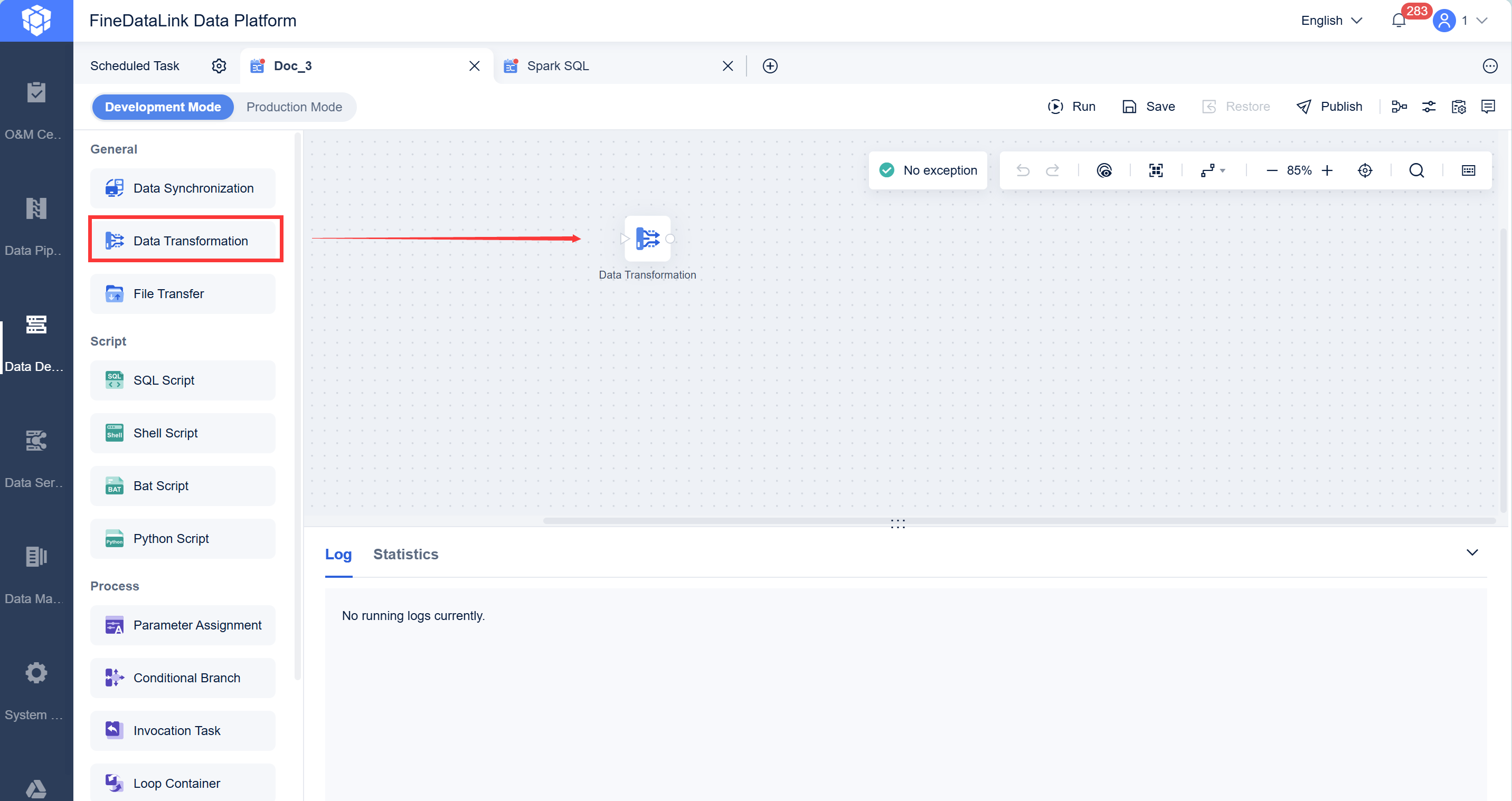 Spark SQL- FineDataLink Help Document