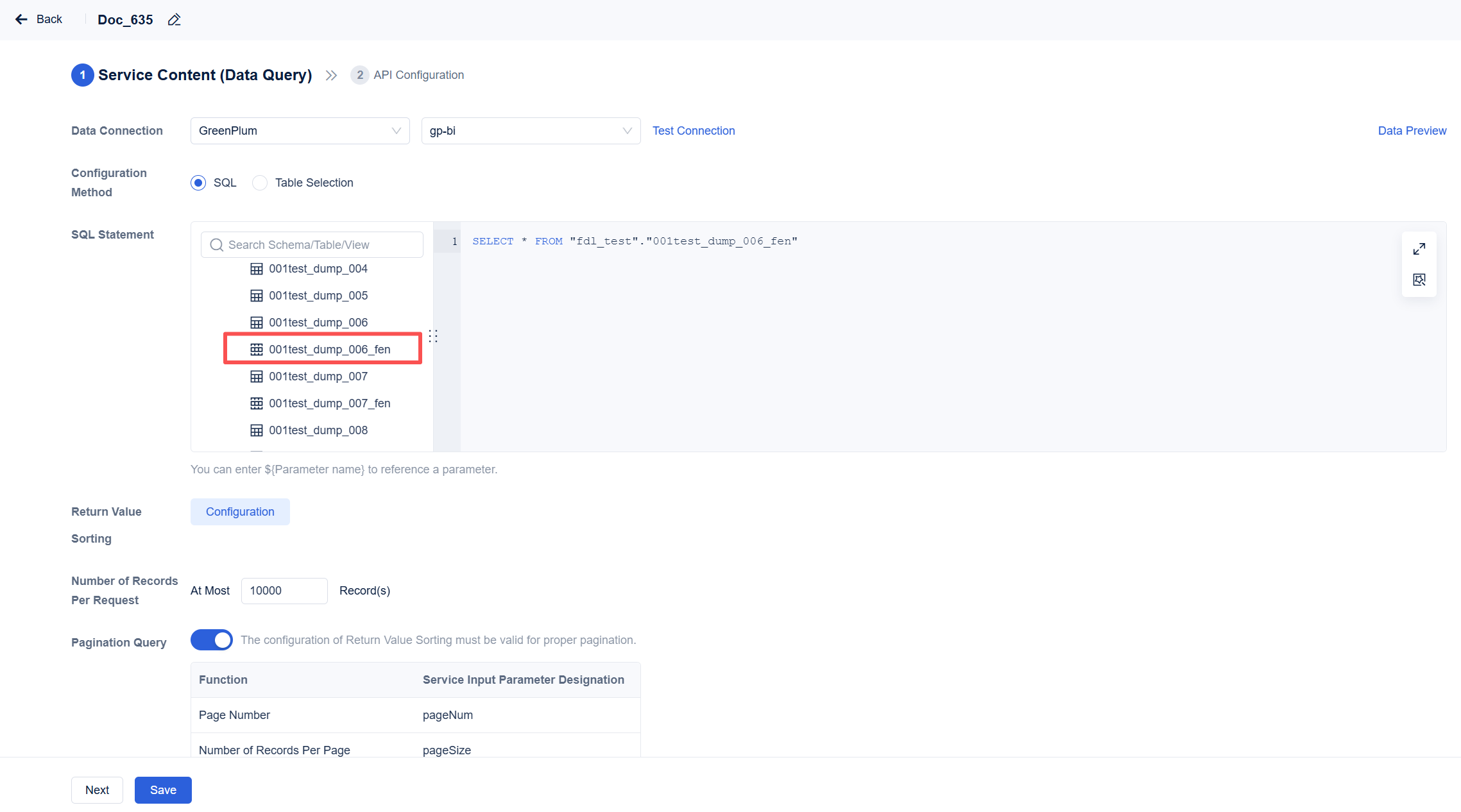 Greenplum Instruction- FineDataLink Help Document