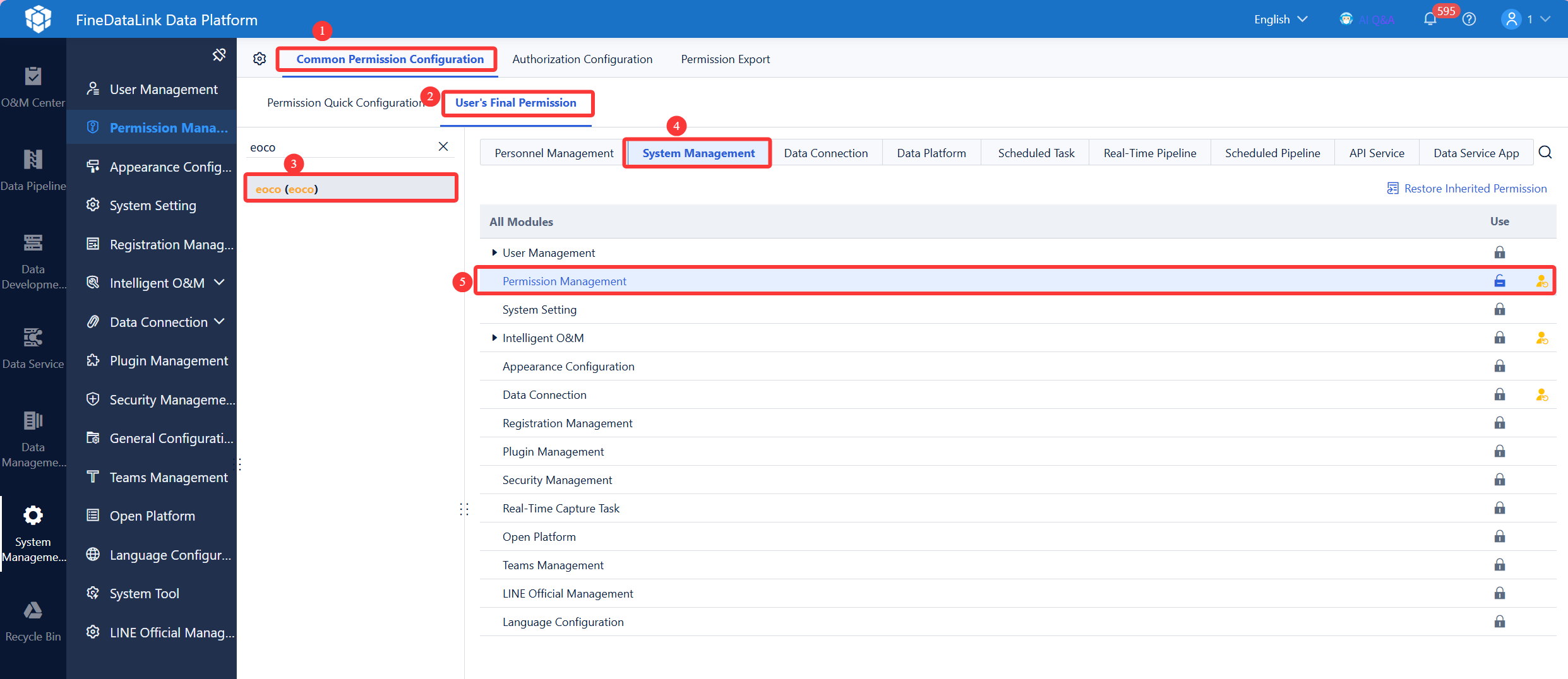 Data Service App Authorization Permission- FineDataLink Help Document