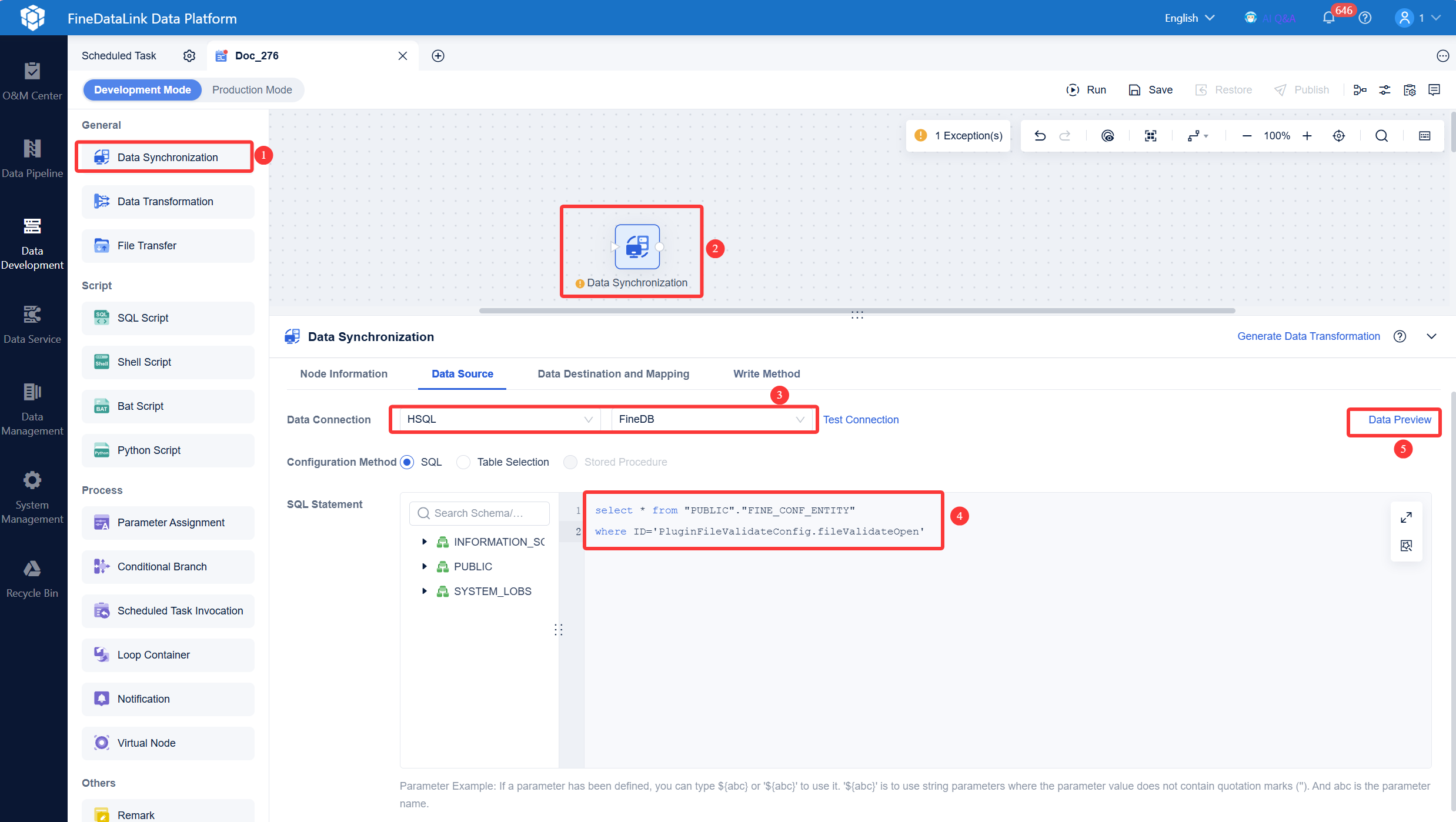 Modifying FINE_CONF_ENTITY Manually- FineDataLink Help Document