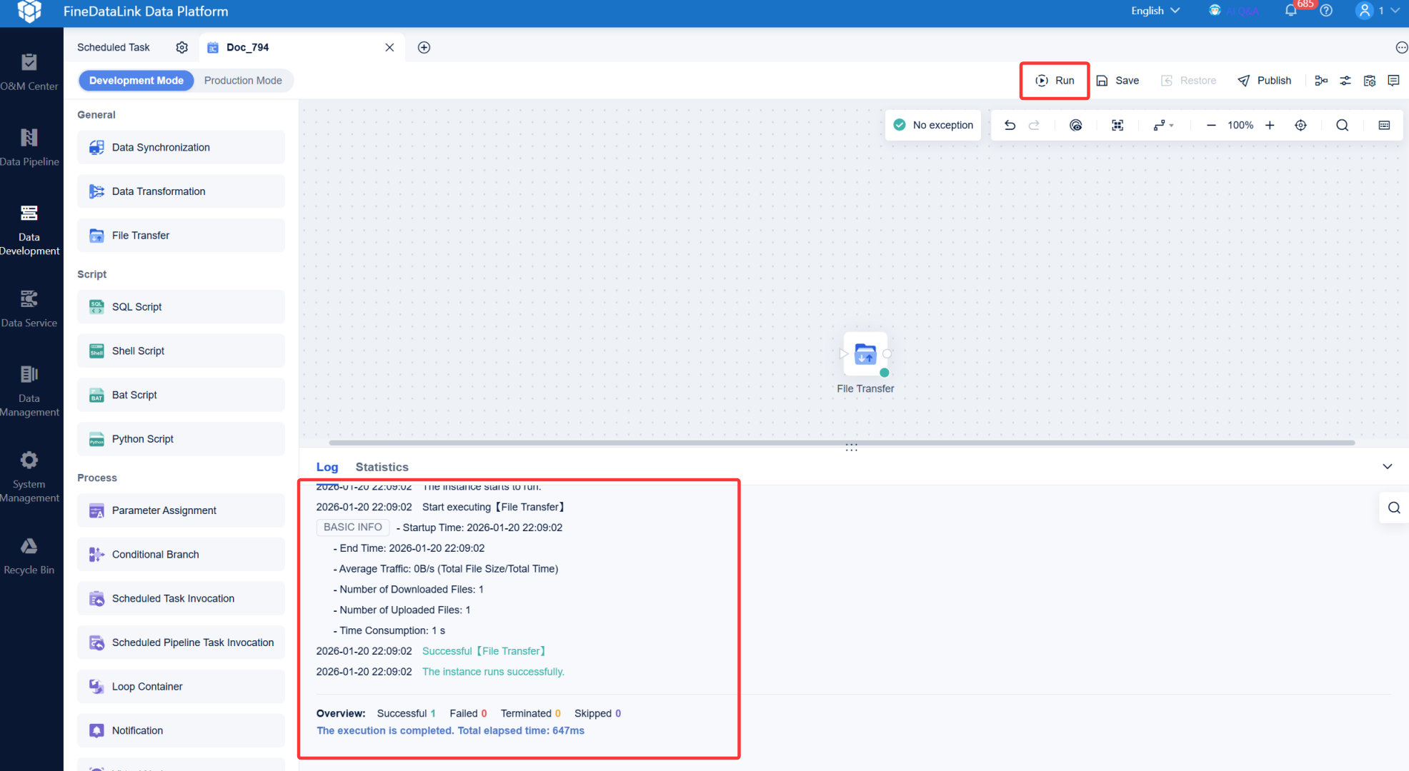 Transferring Images/Videos Using File Transfer- FineDataLink Help Document