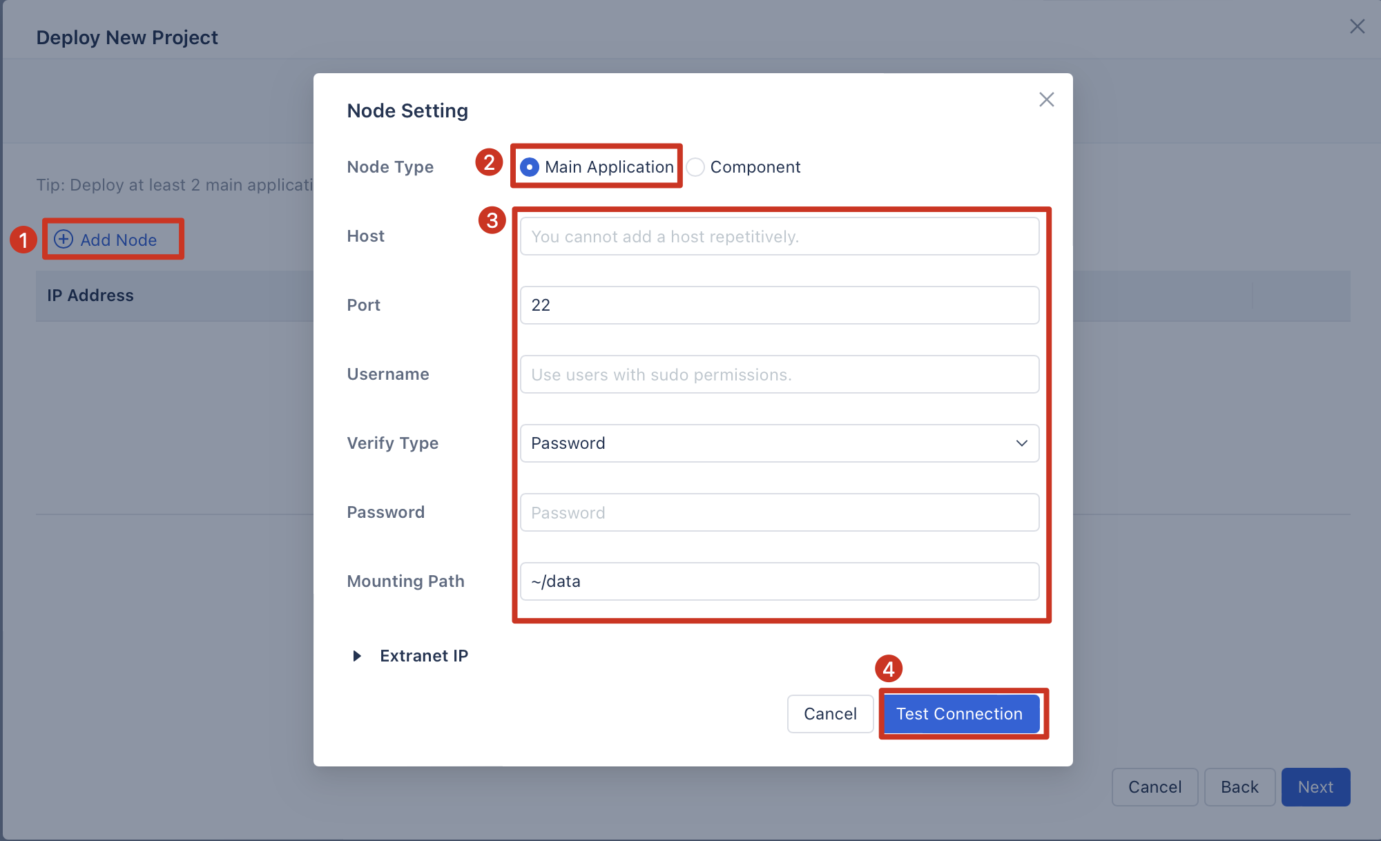 New Project Deployment- FineOps Help Document