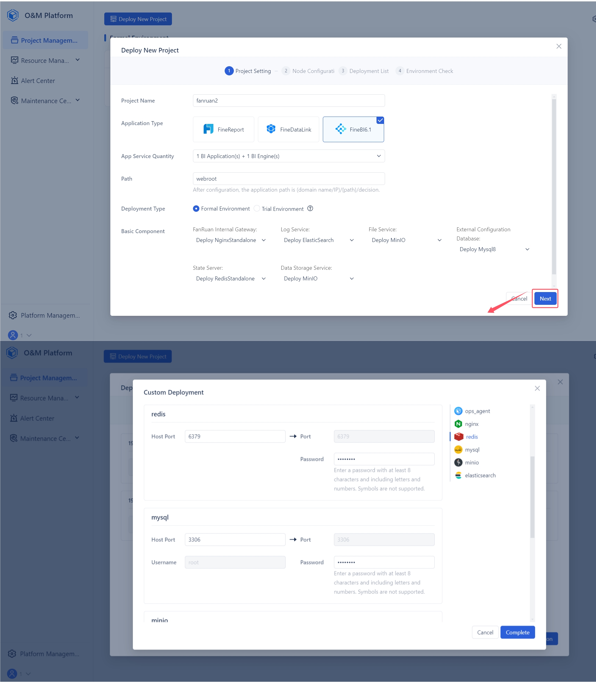 Migration of Non-containerized Standalone Projects to Containerized Clusters- FineOps Help Document