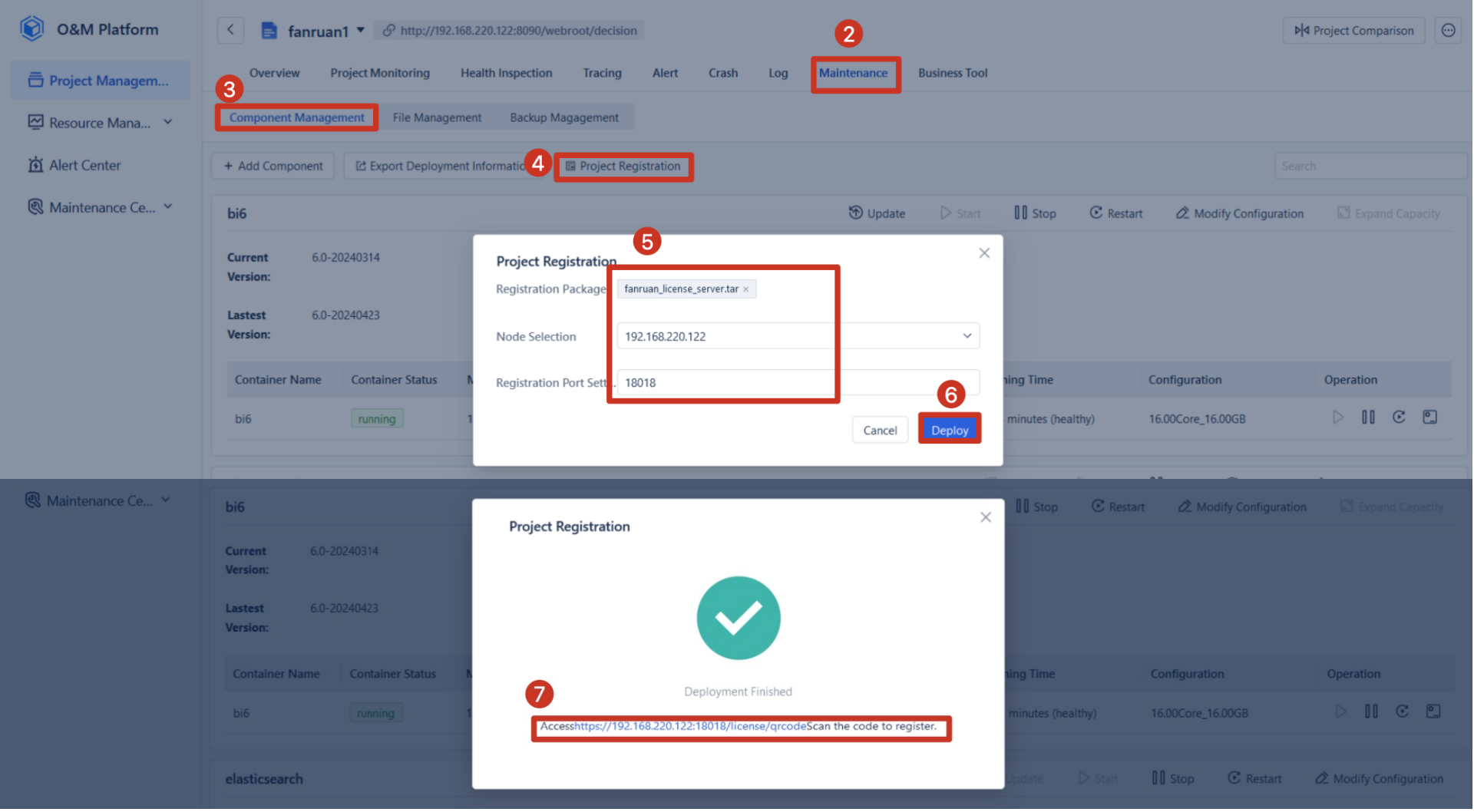 New Project Registration- FineOps Help Document