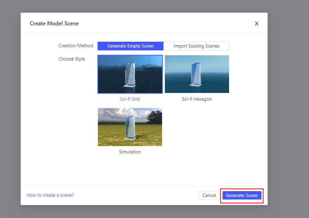 Creating a 3D Park Monitoring Scene-FineReport Help Document