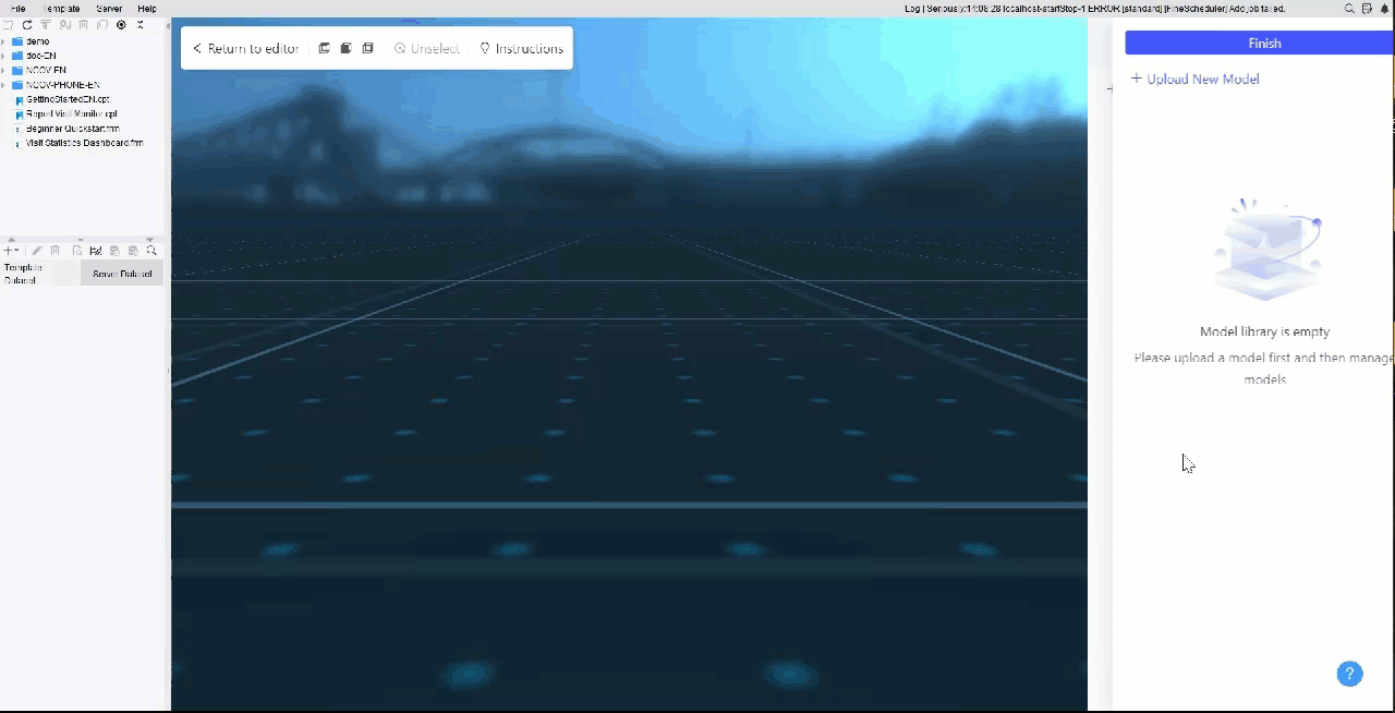 Applying Animation in the FVS 3D Component-FineReport Help Document