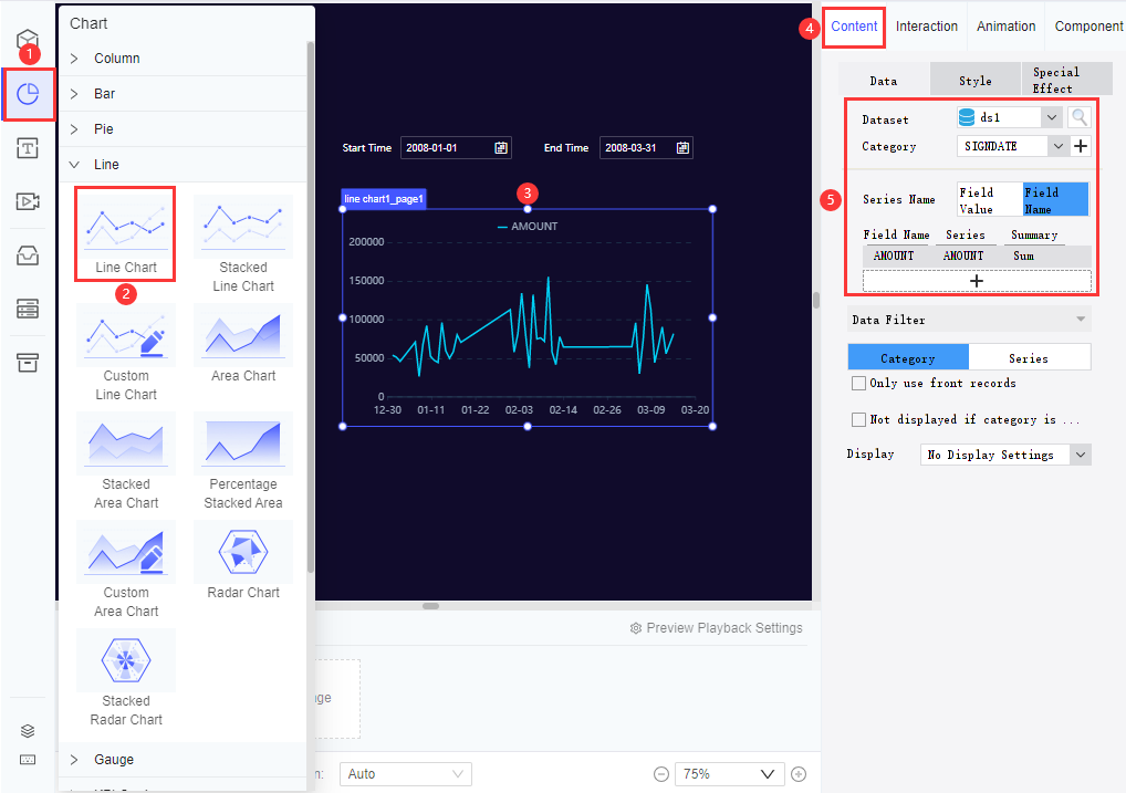 FVS Date Time Widget-FineReport Help Document