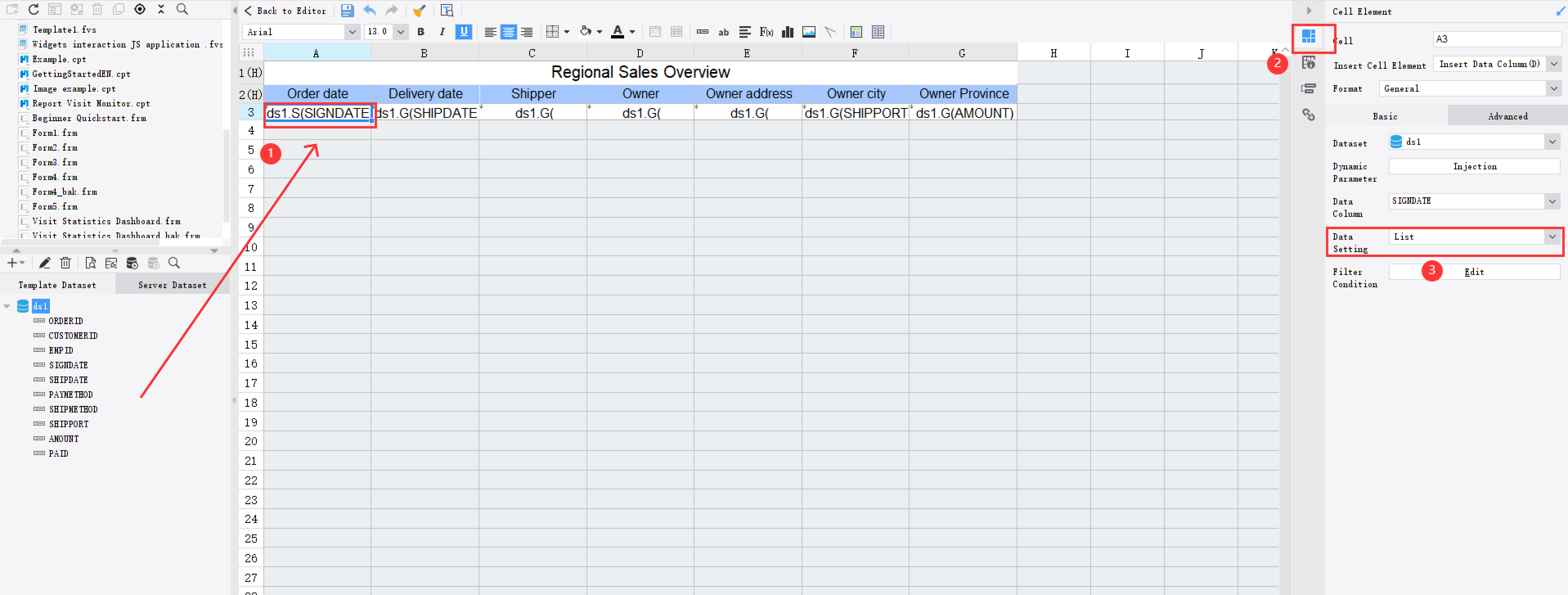 Realizing Widget Linkage And Query In The Fvs Report Finereport Help 3687