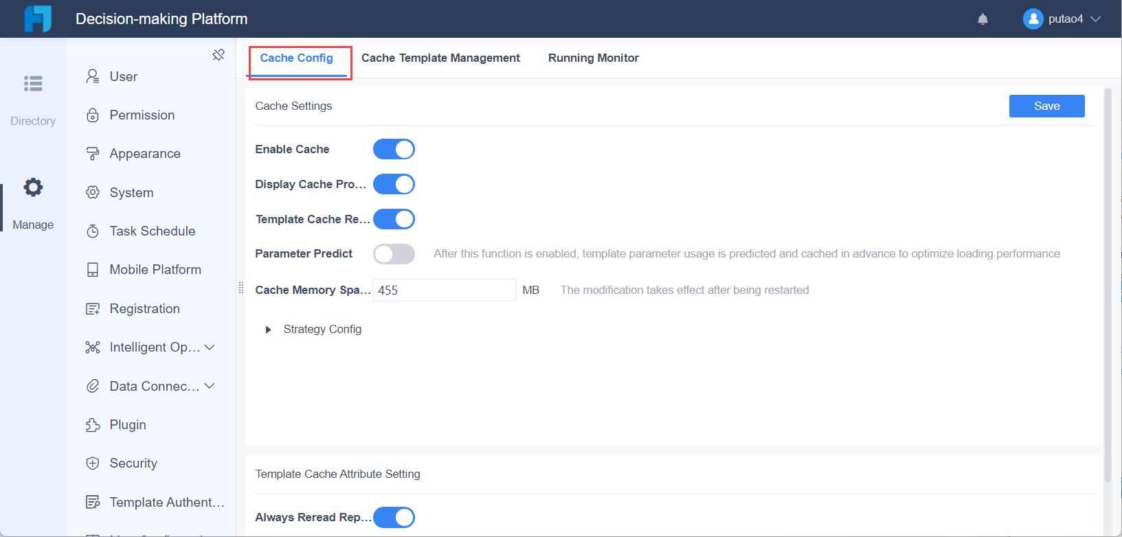 Extracted Data Cache-FineReport Help Document