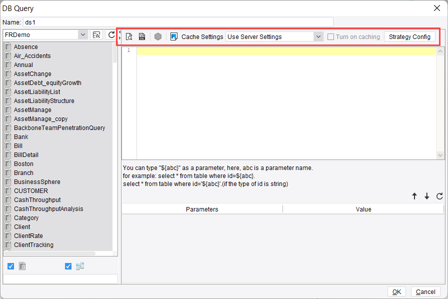 Extracted Data Cache-FineReport Help Document