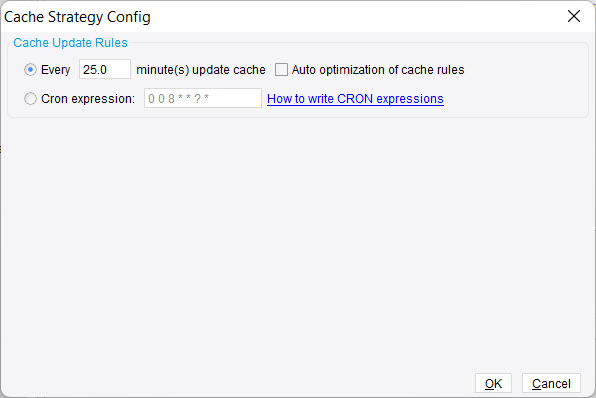 Extracted Data Cache-FineReport Help Document