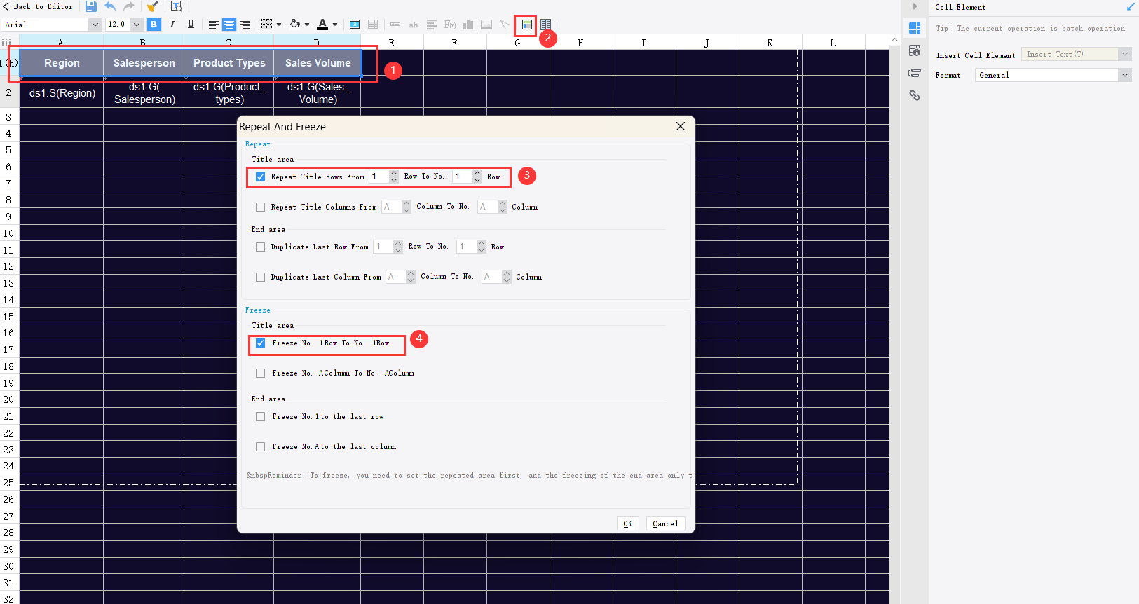 FVS Table Component Timed Page Turn Through JS-FineReport Help Document