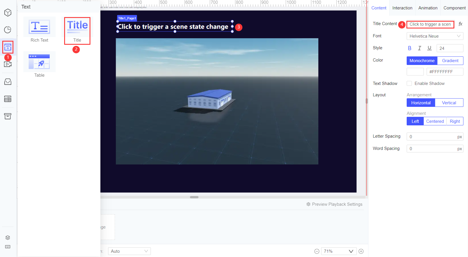 Scene Time of FVS Custom Model Component-FineReport Help Document