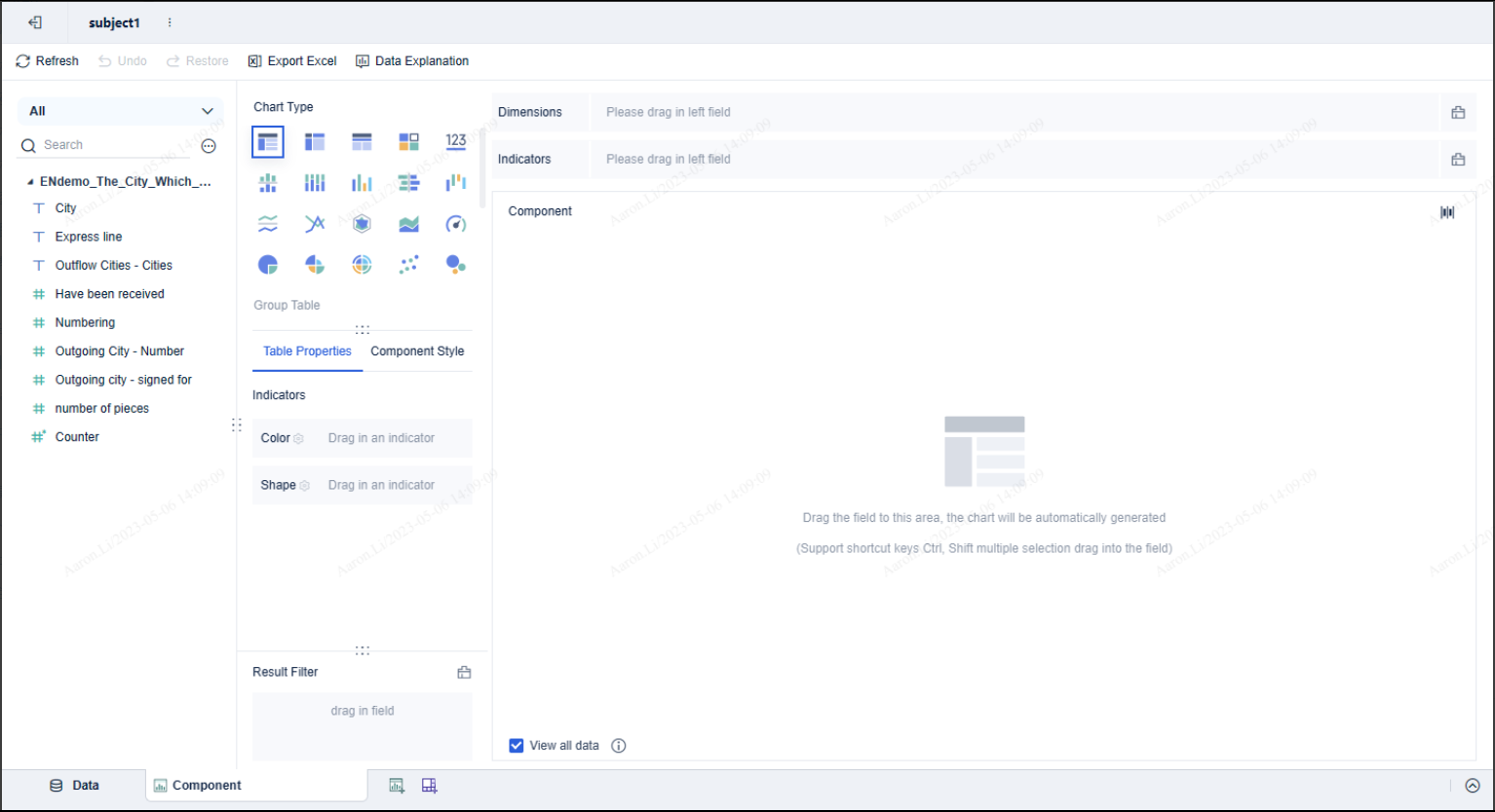 Example of Open Platform Business Scenario-FineReport Help Document