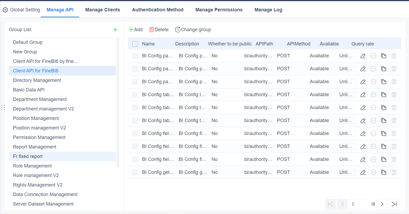 Example of Open Platform Business Scenario-FineReport Help Document