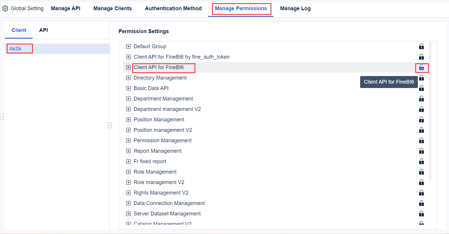 Example of Open Platform Business Scenario-FineReport Help Document