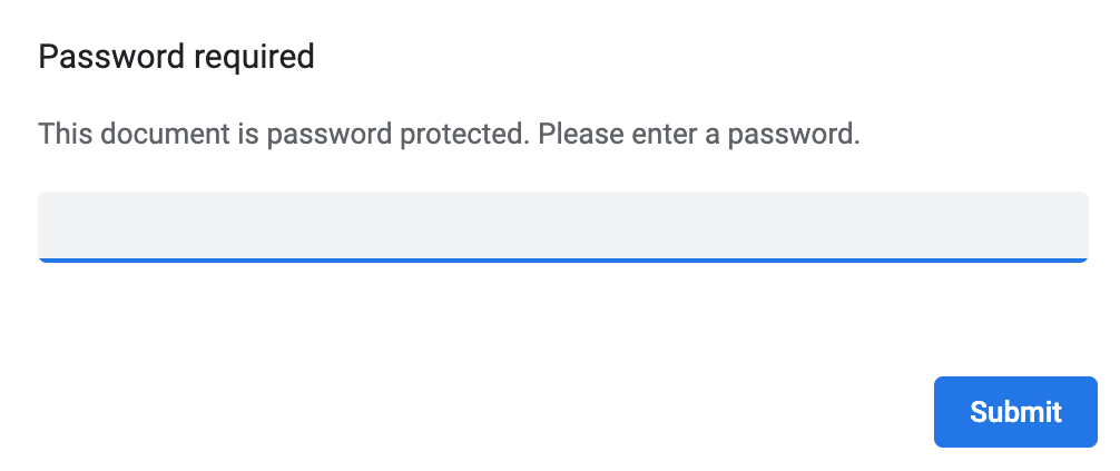 Password Attributes of Exporting PDF-FineReport Help Document